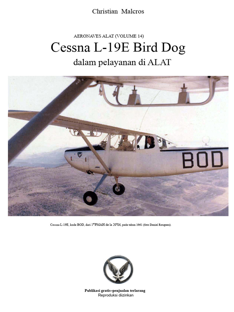 Cessna L-19E di ALAT | PDF