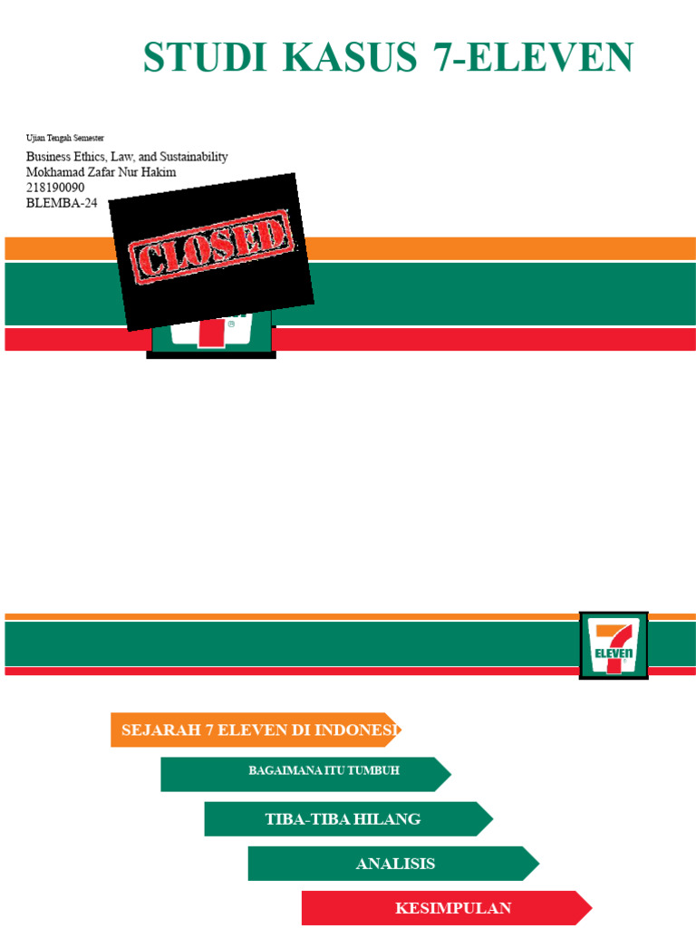 Analisis Kasus 7-Eleven | PDF