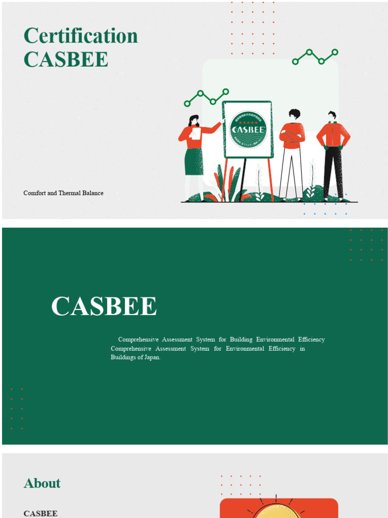 CASBEE Certification | PDF | Sustainable Design | Economy And The Environment