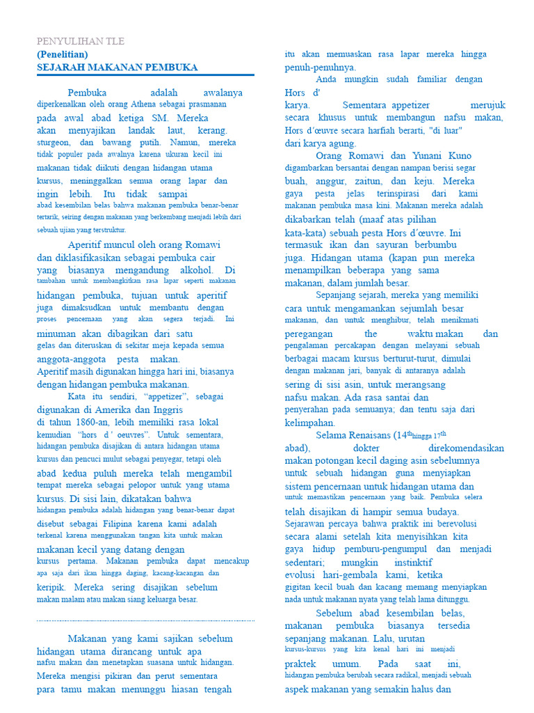 Tle Reviewer q2 | PDF