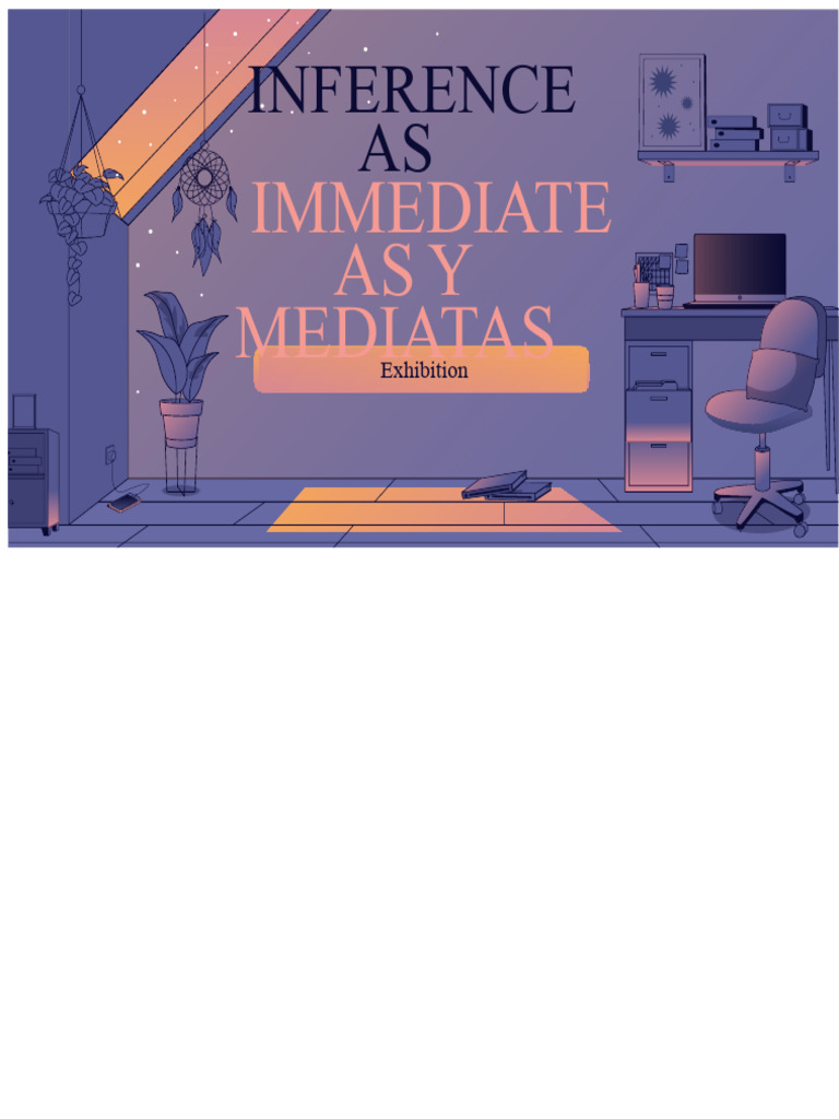 Immediate and Mediate Inferences | PDF | Deductive Reasoning | Inference