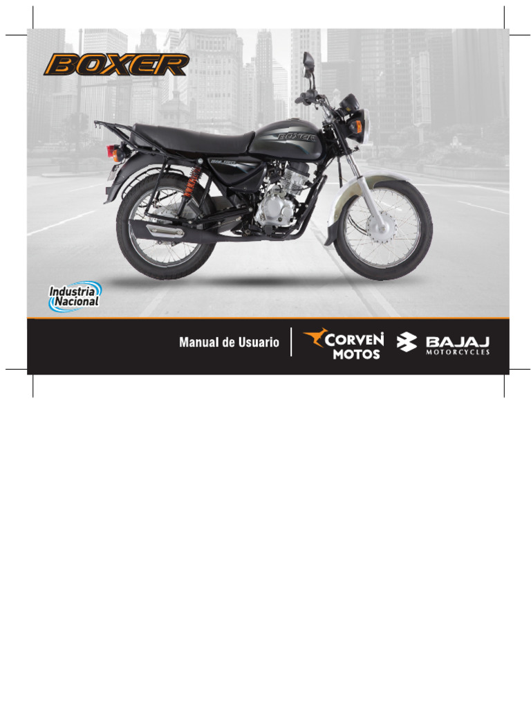 Bajaj - Boxer BM150 - User Manual - 171109 | PDF | Motor Oil | Brake