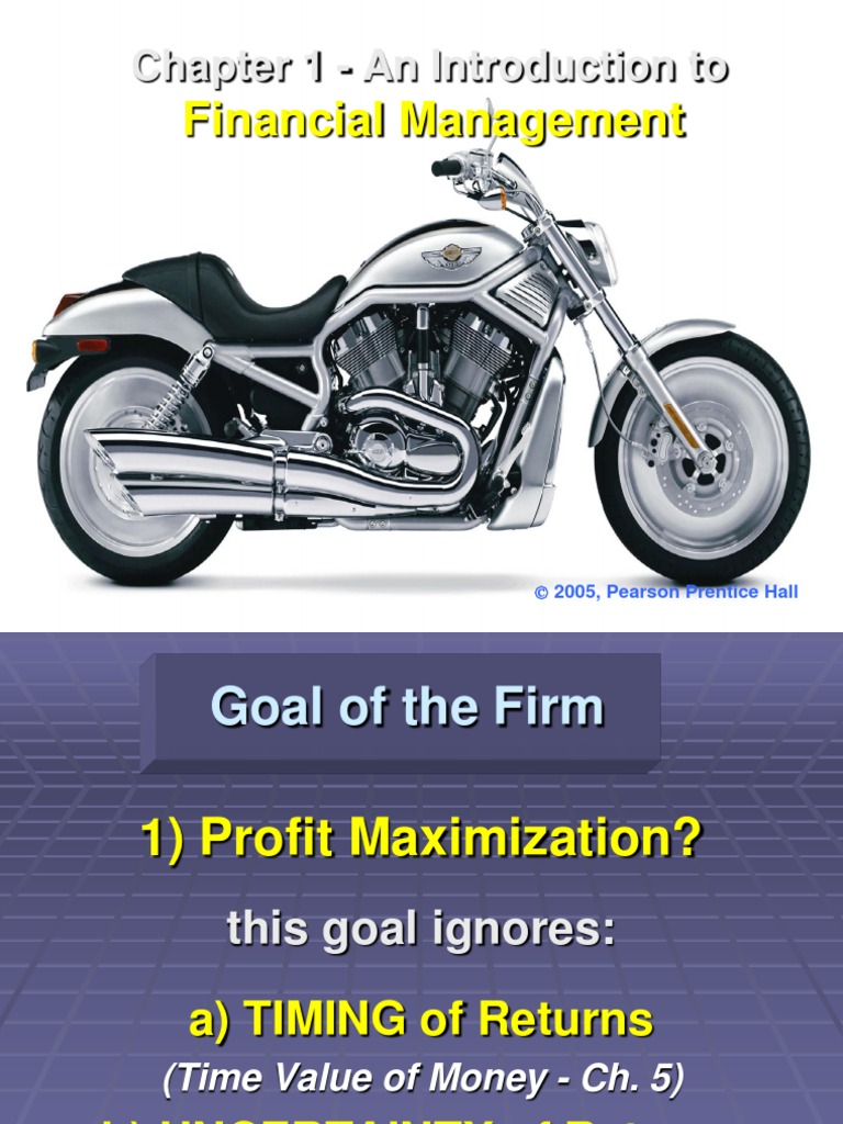 Financial Management: Chapter 1 - An Introduction To | PDF