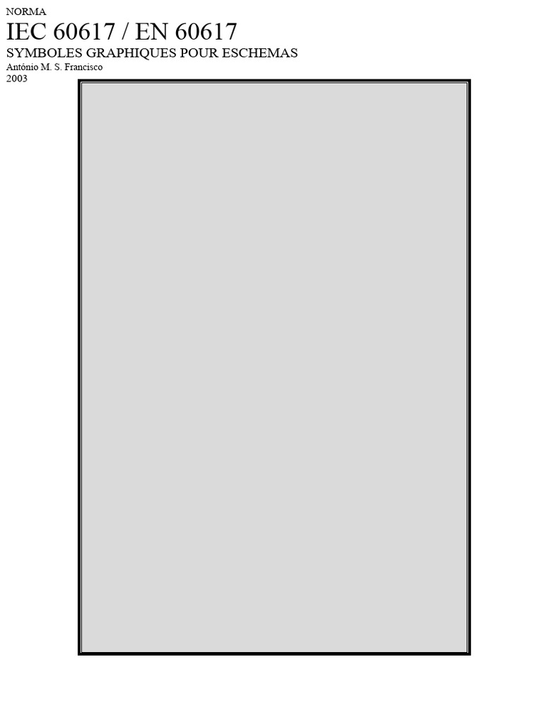 Symboles Graphiques Normes IEC 60617 | PDF | Commission ...