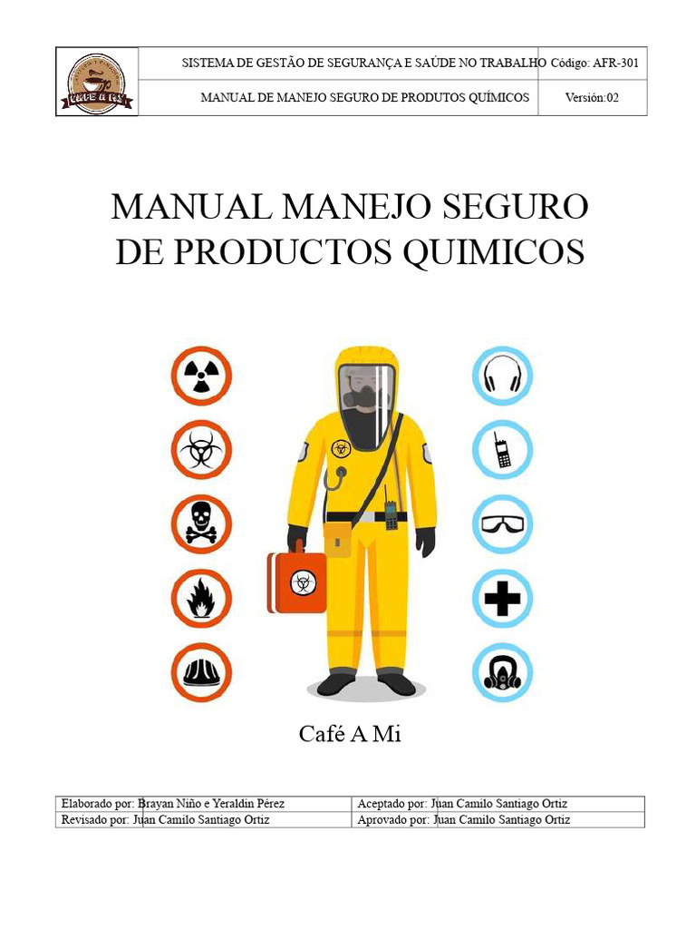 MANUAL DE MANUSEIO SEGURO DE PRODUTOS QUÍMICOS | PDF | Toxicidade | Química