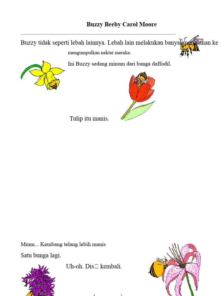 Buzzy Beeby Carol Moore | PDF