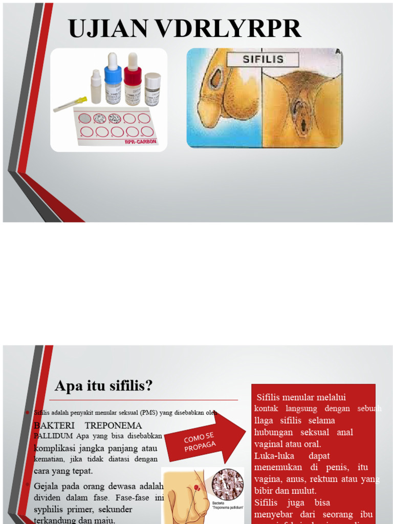 Uji VDRL Dan RPR | PDF