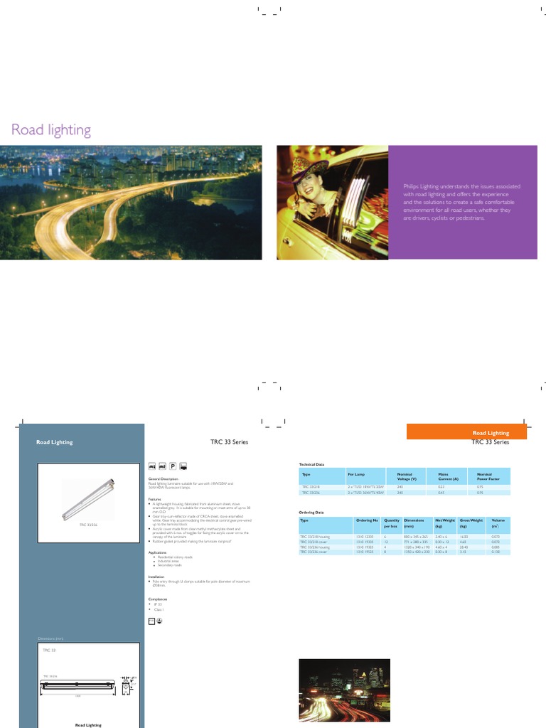 Philips Road Lighting | Download Free PDF | Capacitor | Gear