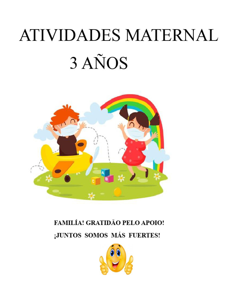 Educación Infantil Guardería Actividad 3 Años | PDF