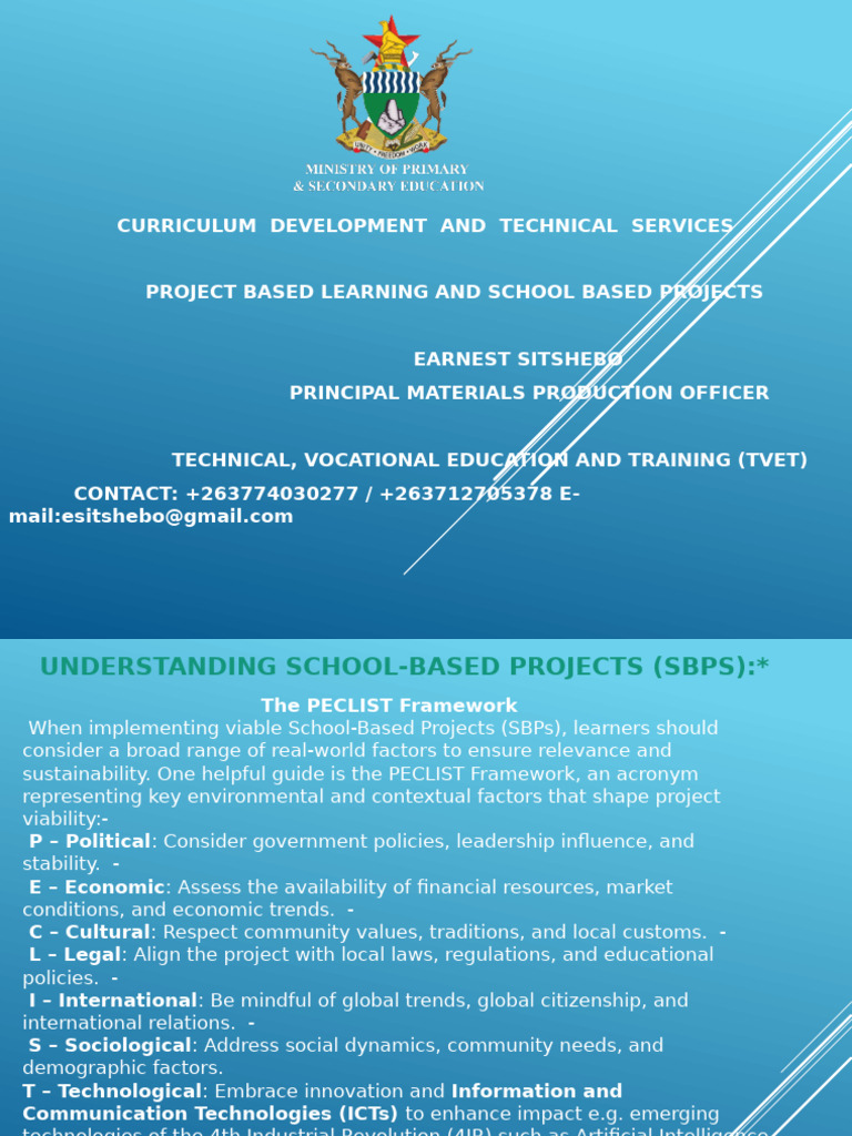 School Based Projects 22 | PDF | Vocational Education | Learning