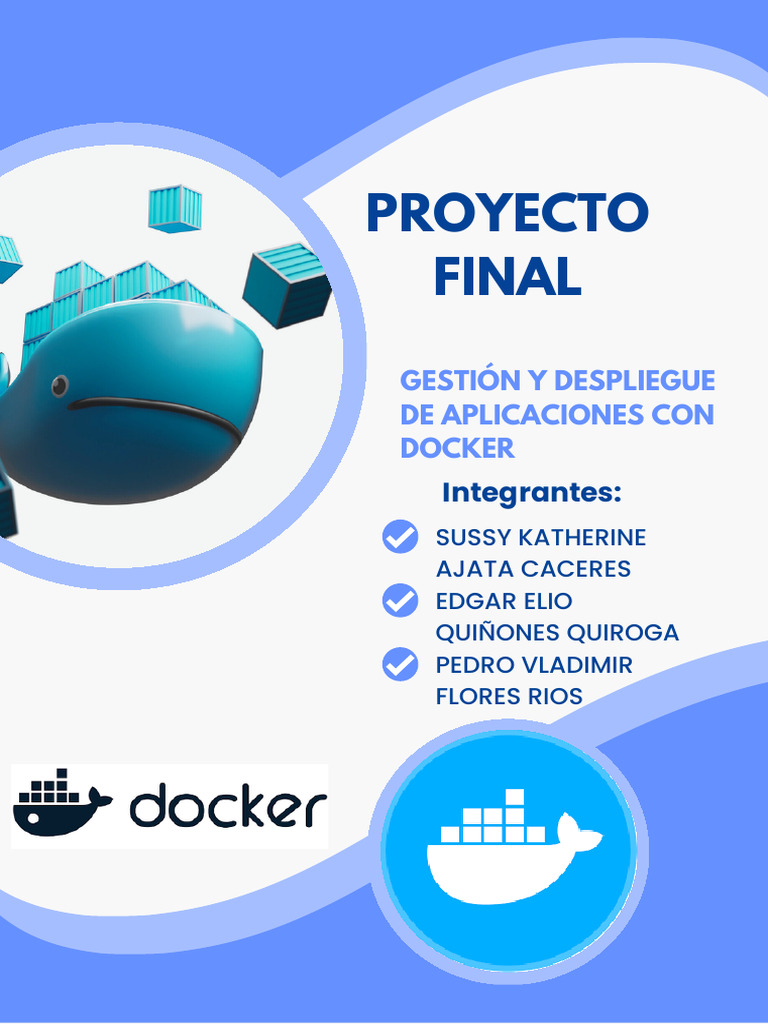 Proyecto Final Docker | PDF | Archivo de computadora | Red mundial