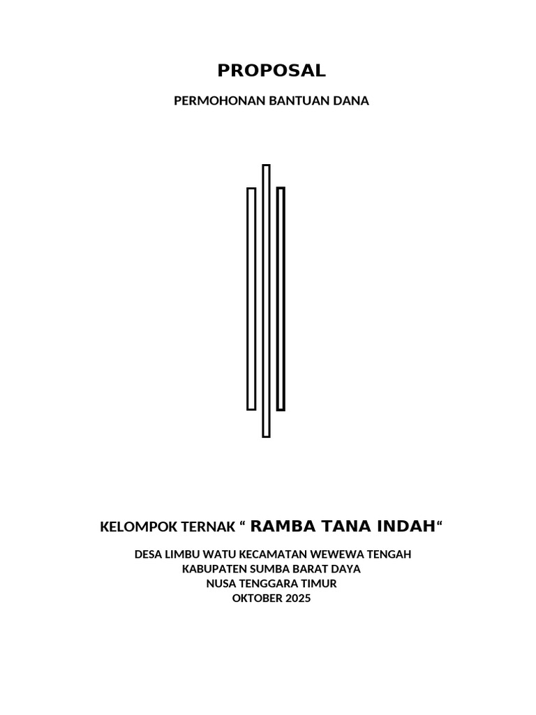 Proposal Sapi Limb | PDF