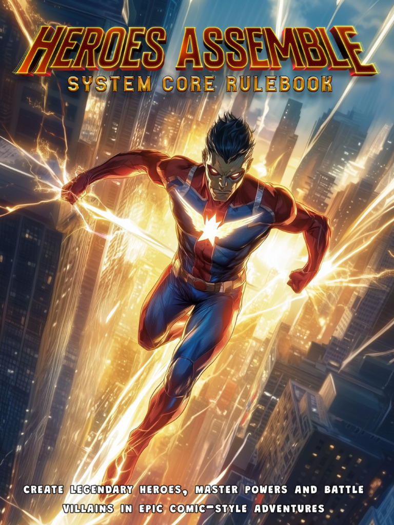 Heroes Assemble System Core Rulebook | PDF