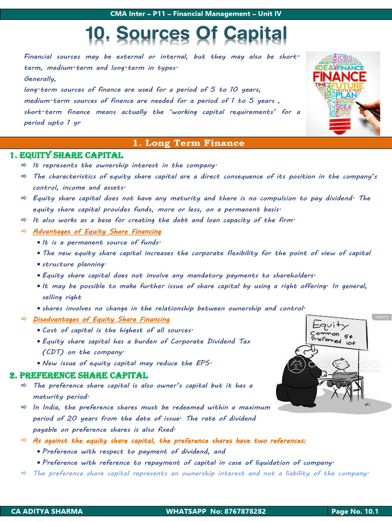 10 Capital Resources | PDF | Factoring (Finance) | Lease