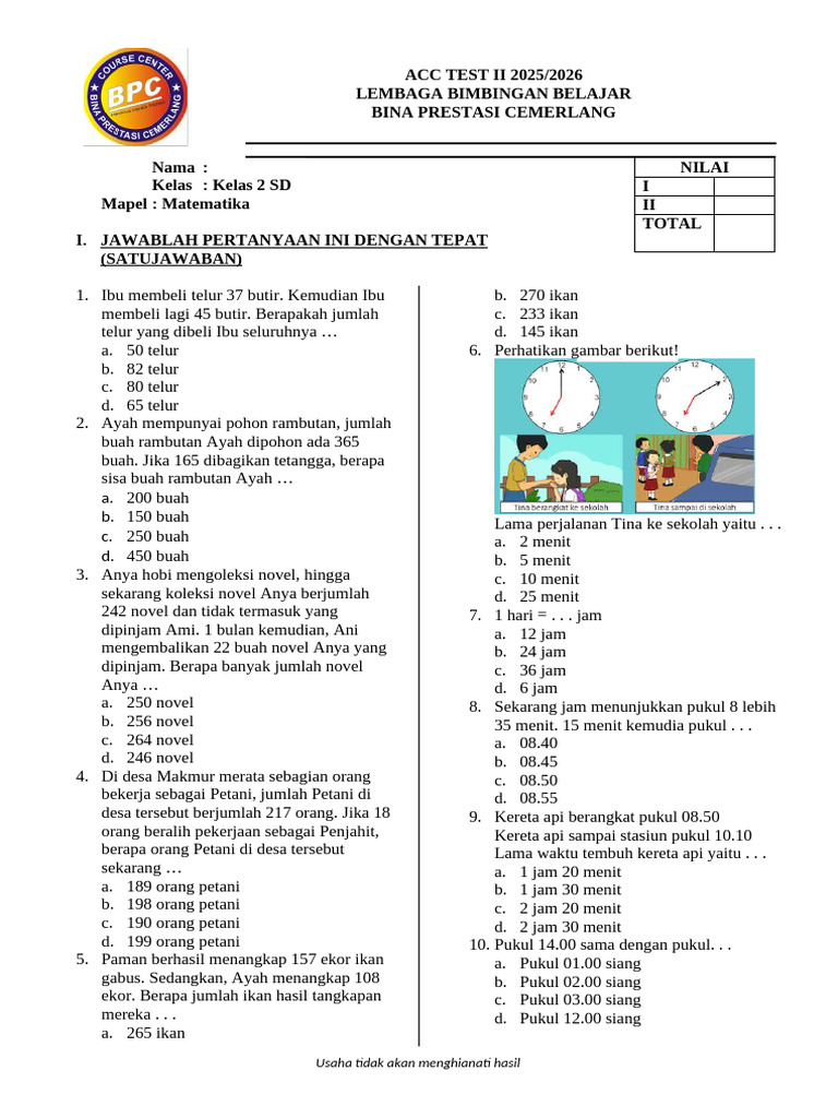 2 MTK Acc3 2025 | PDF