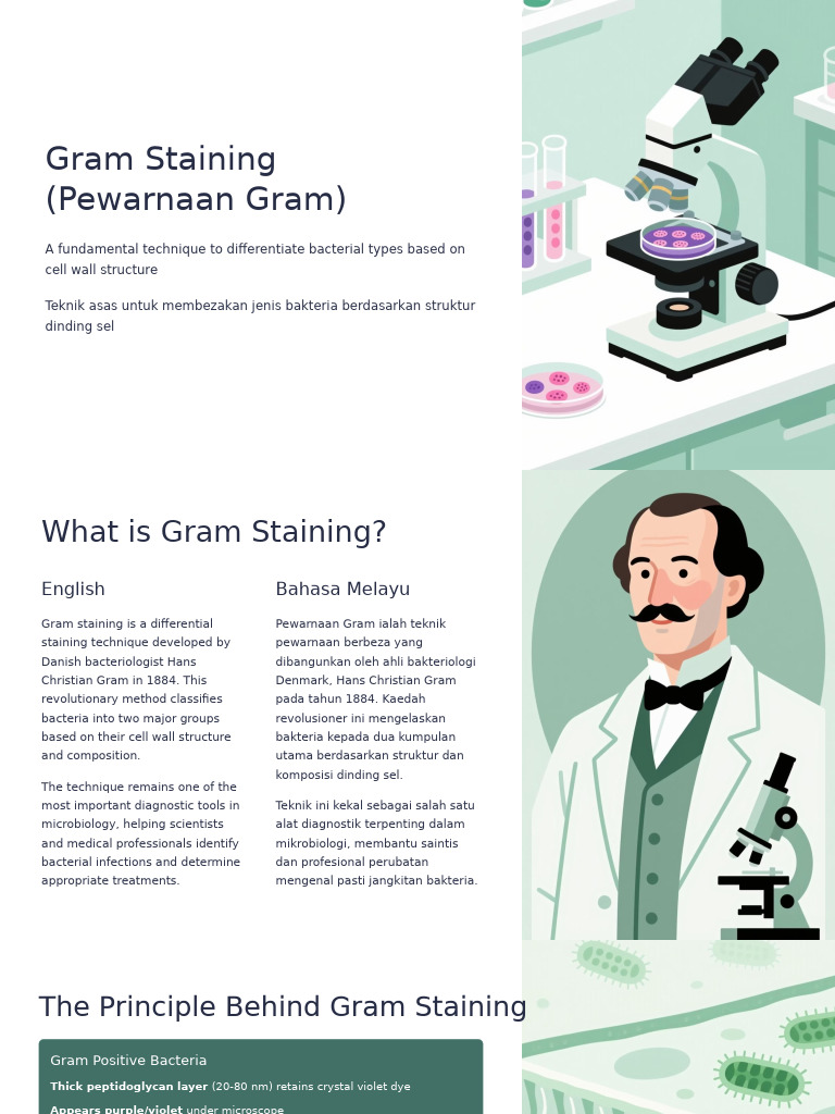 Understanding Gram Staining Techniques | PDF | Staining | Cytopathology
