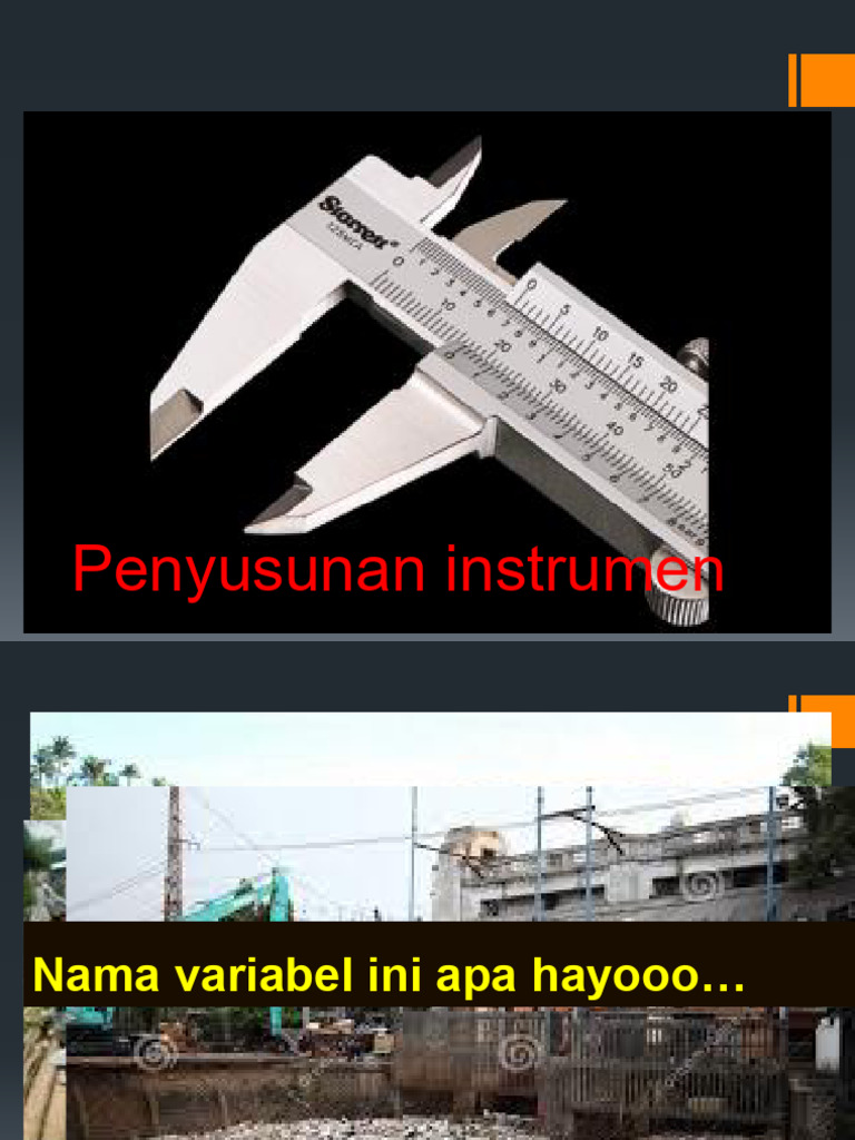 Penyusunan Instrumen | PDF