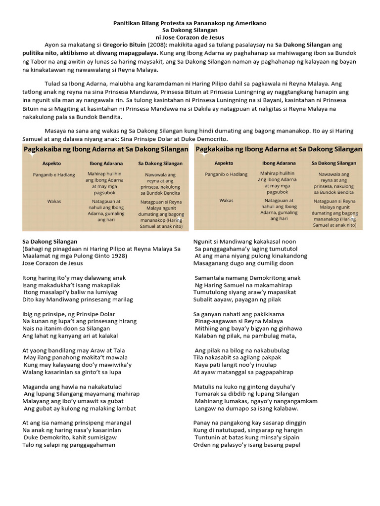 Filipino 2nd Quarter Lecture No. 2 | PDF