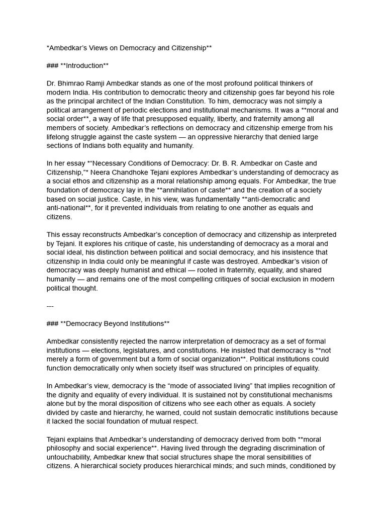 Citizenship and Democracy | PDF | Citizenship | Democracy