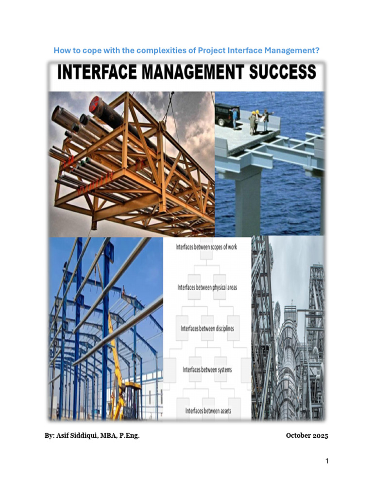 Project Interface Management Strategies | PDF | Interface (Computing ...