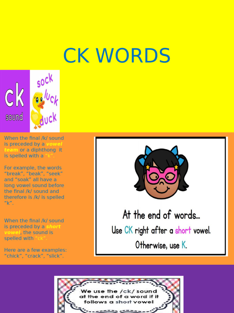 CK Words New | PDF