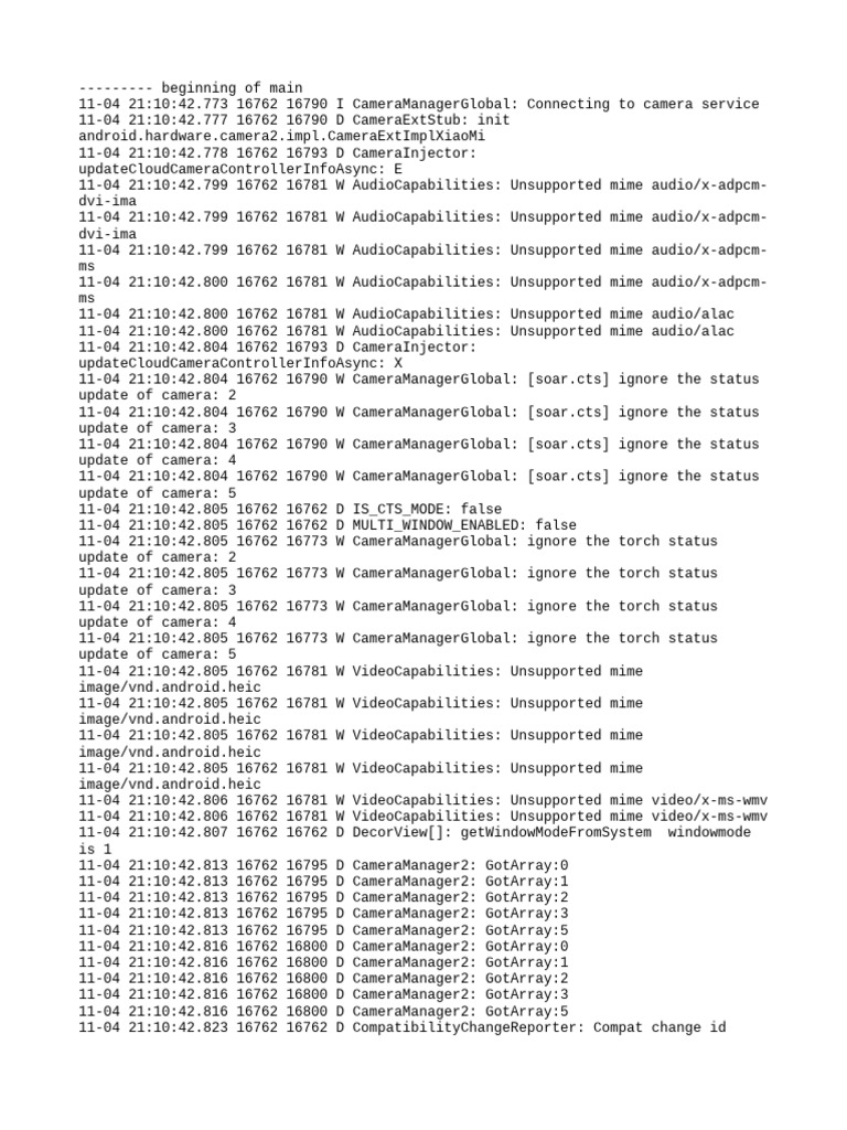 Log Cat 1762265442706 | PDF | Software | Computing