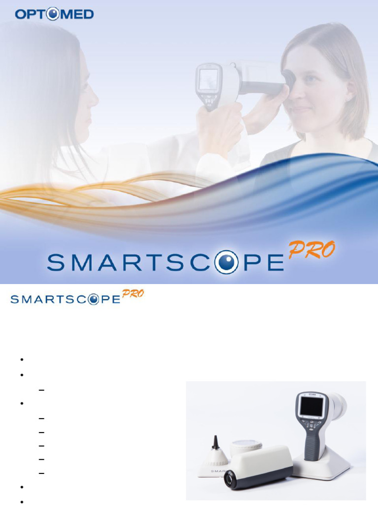 Optomed - General Use of Smartscope and Smartscope PRO | PDF | Memory ...