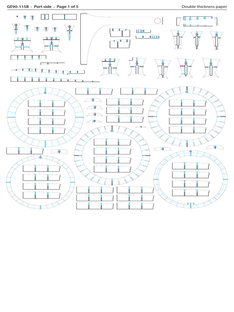GE90-115B Engine Plans | PDF | Shipping | Navigation