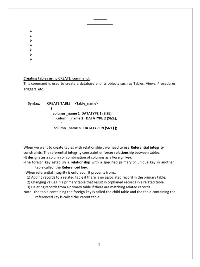 DBMS Unit-3 | PDF | Table (Database) | Data Model