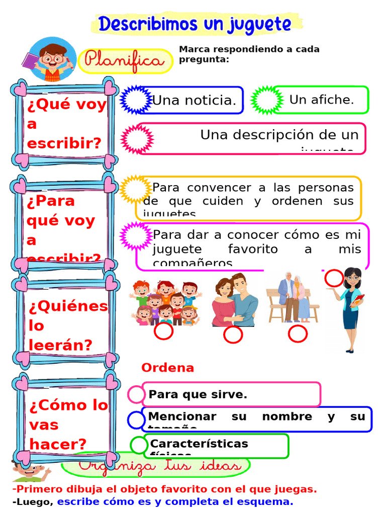 Ficha Describimos Mi Juguete Favorito | PDF