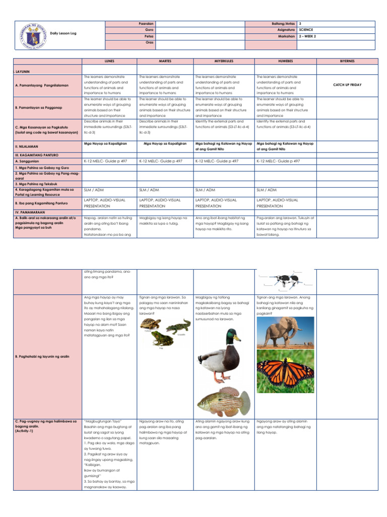 Science 3 Q2-W2 | PDF
