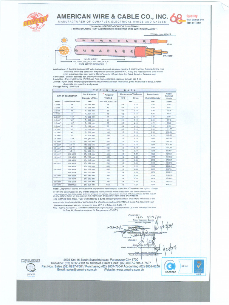 Powerflex Wires | PDF