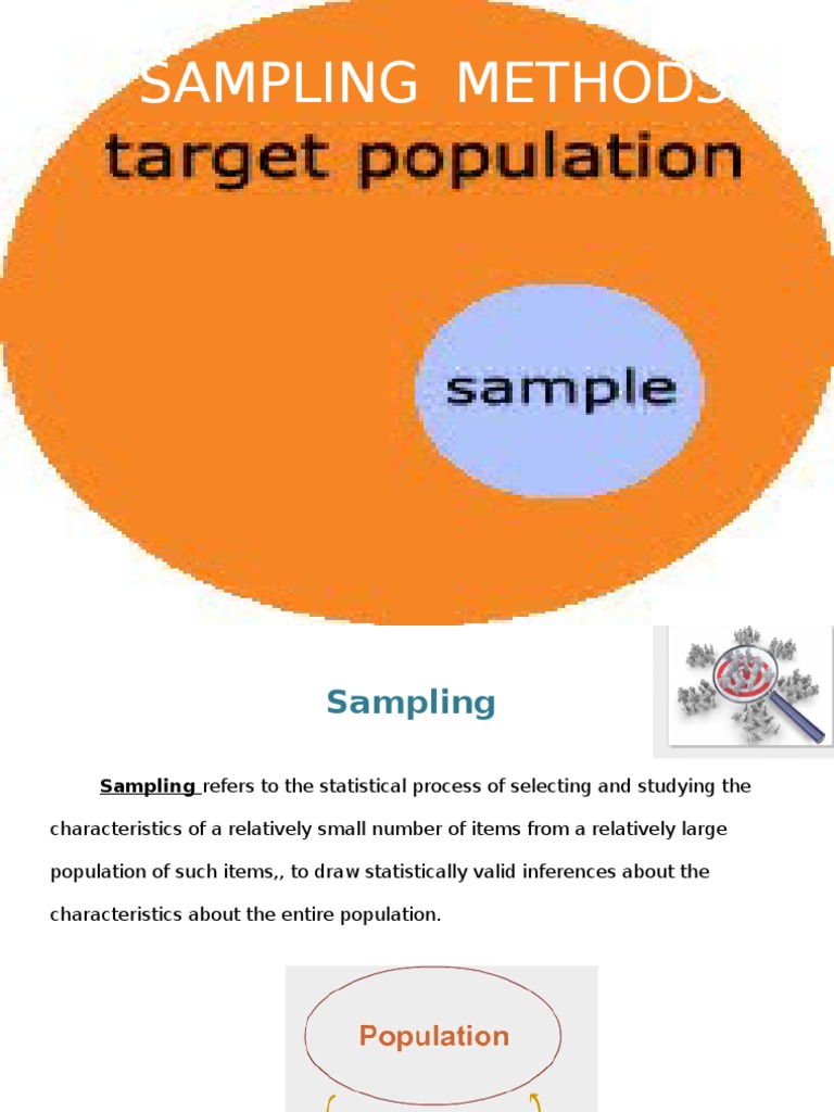 Sampling Methods Ppt | Stratified Sampling | Randomness