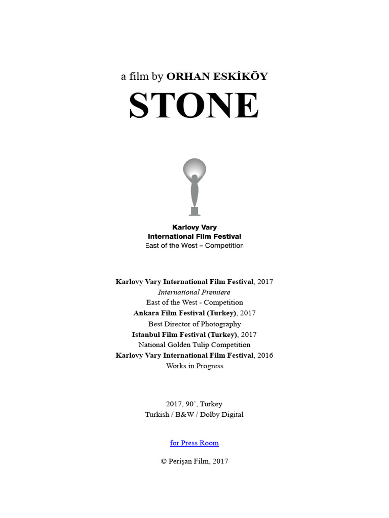 Stone PressKit | PDF