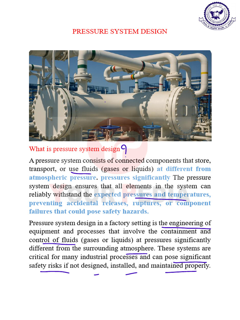 Presure System Design 1dc51234 f07c 46ec 8f46 Da9451e8daa4 | PDF ...