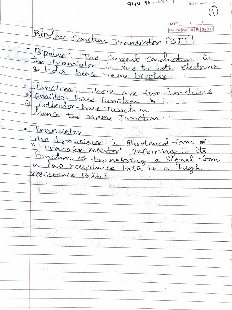 Basic Electronics Notes | PDF