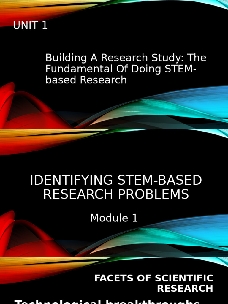 Unit 1 Module 1 (Autosaved) | PDF | Science | Scientific Method