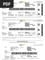 Courier Declaration Format For Non Commercial Value | PDF