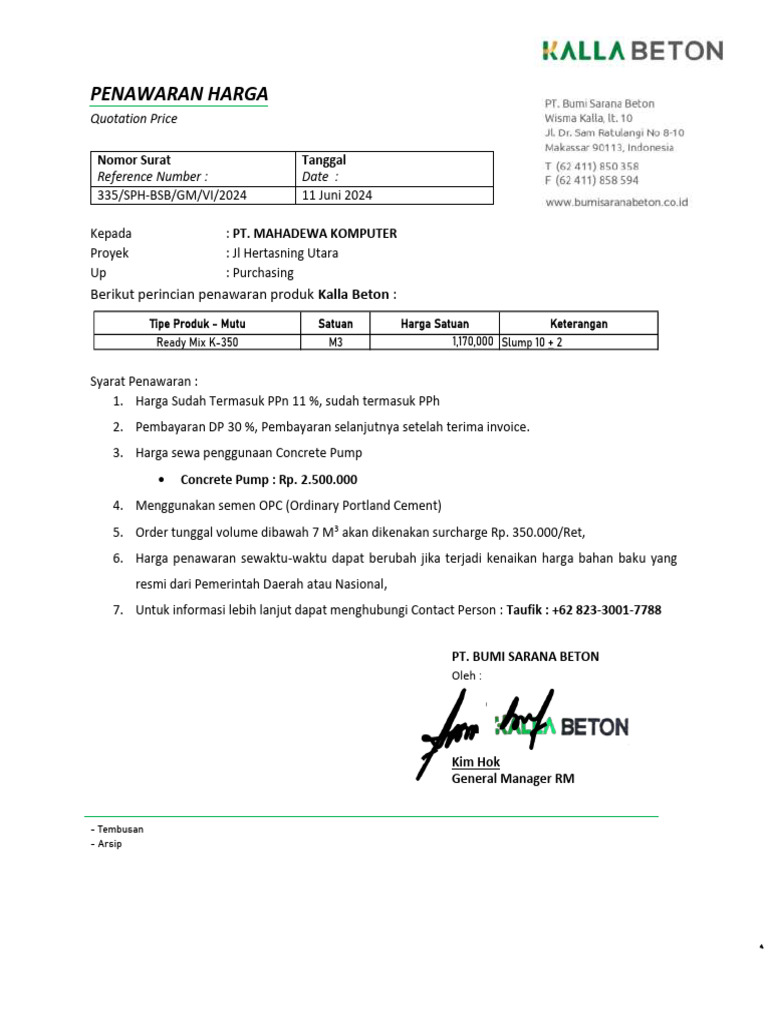 Rm. Pt. Mahadewa Komputer - Signed | PDF