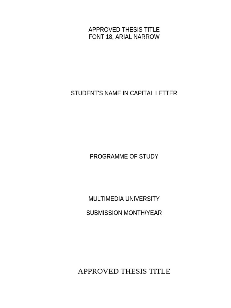 Ips Thesis-Template v3 Feb2023 | PDF | Paragraph | Thesis