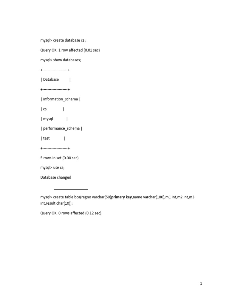 Database Lab | PDF | Databases | Data Management Software
