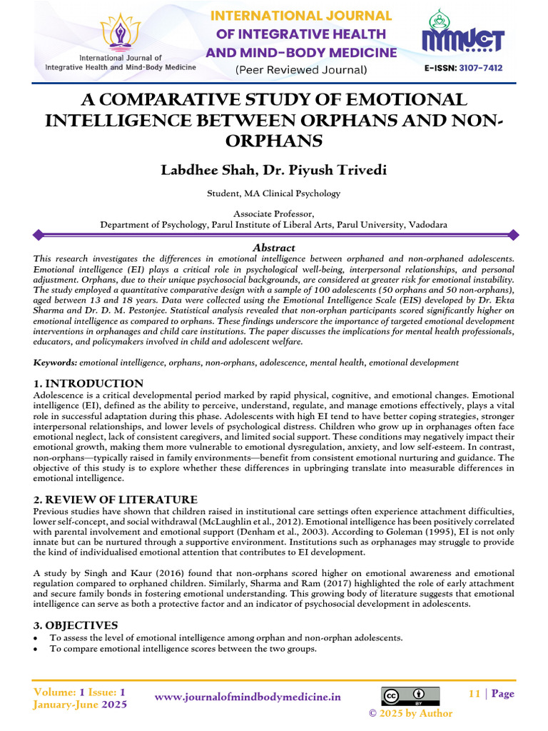 (11 13) +a+Comparative+Study+of+Emotional+Intelligence+Between+Orphans ...