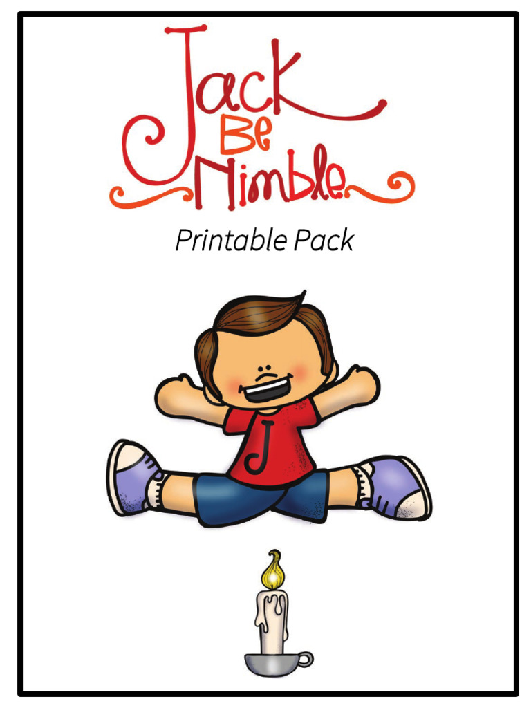 Jack be Nimble Printable Activities | PDF