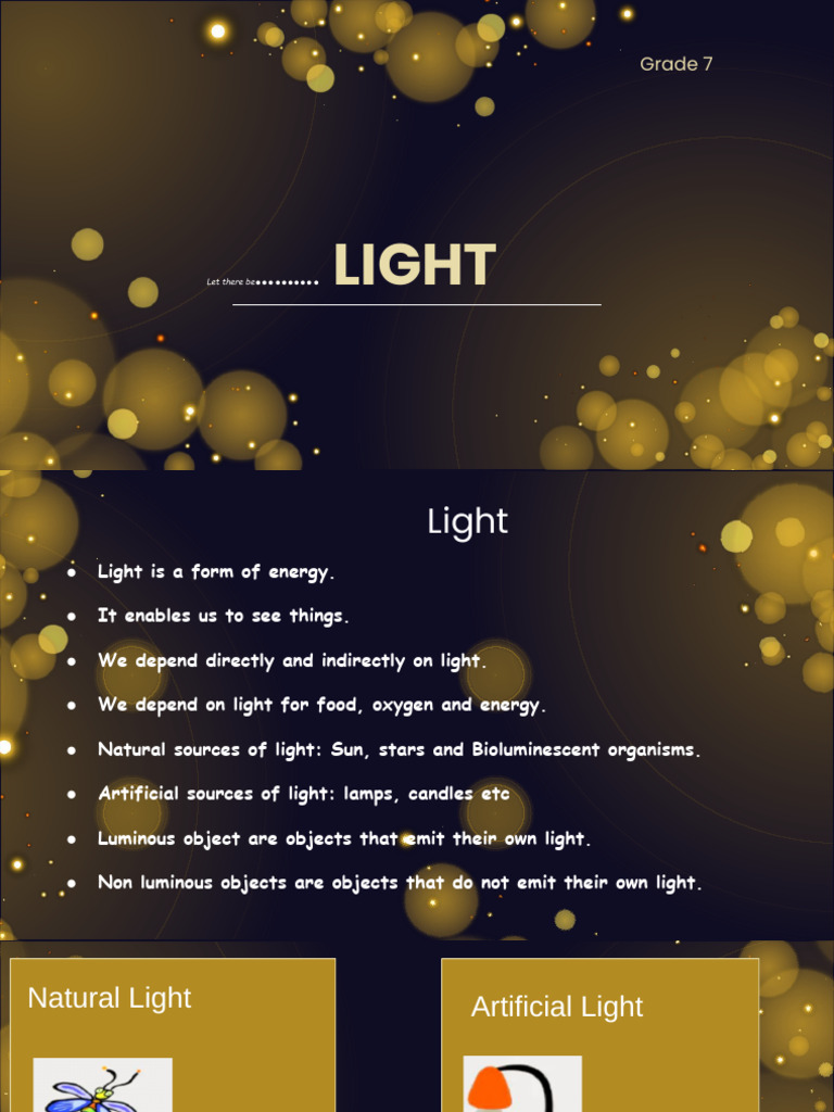 Understanding Light: Properties and Types | PDF | Light | Color