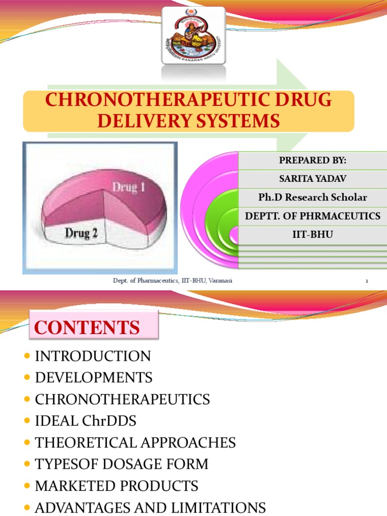 Chronotherapy | Tablet (Pharmacy) | Pharmacology