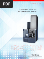 Xevo G3 QTof Specifications Overview | PDF | Mass Spectrometry | Time ...