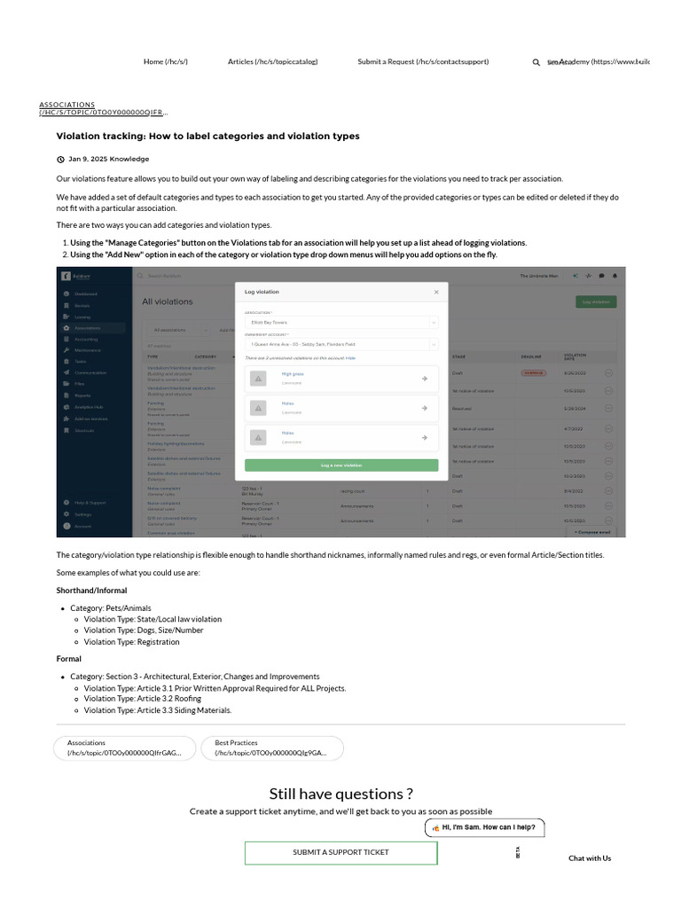 Violation Tracking: Labeling Guide | PDF