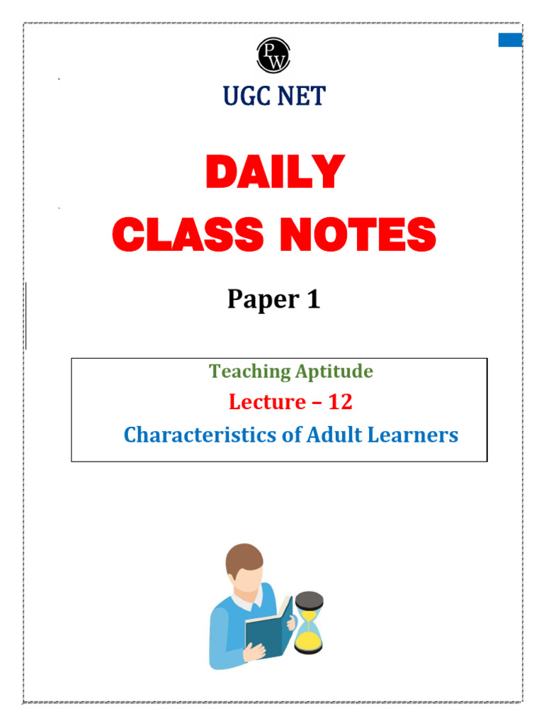 188) Teaching Aptitude 12 Daily Classnotes | PDF | Learning Styles ...