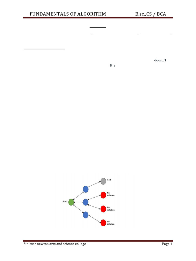Fundamentals of Algorithm UNIT 5 | PDF | Applied Mathematics | Mathematical Relations