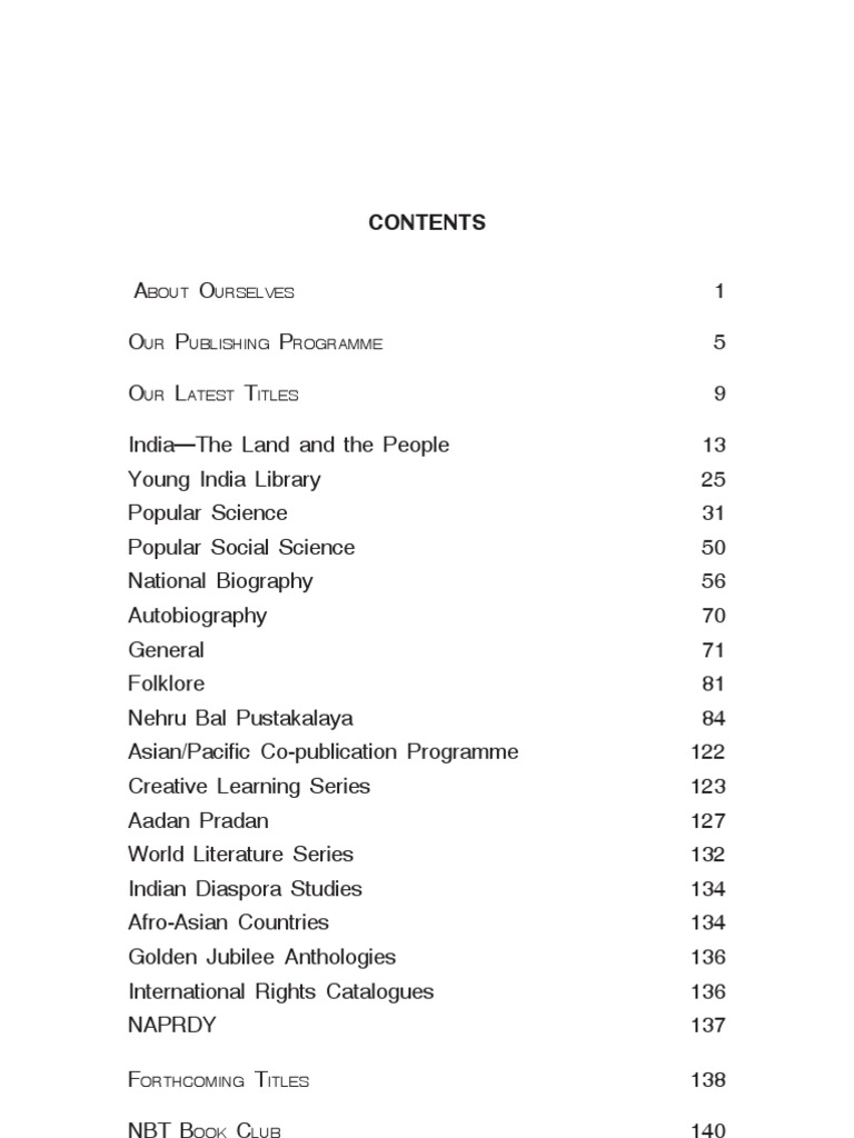 NBT Book Catalogue | PDF | Folklore | Books